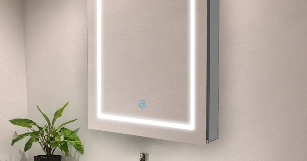 Royale Plus 24 inch LED Lighted Medicine Cabinet