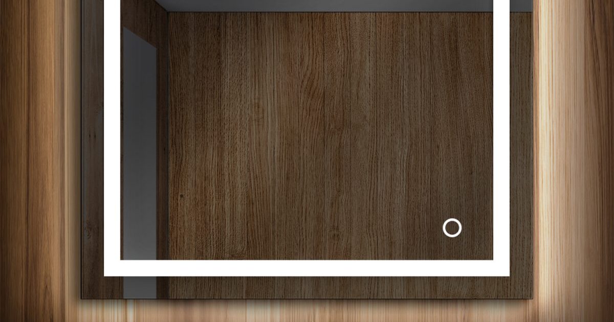 Lyra 36 x 30 Inch LED Mirror