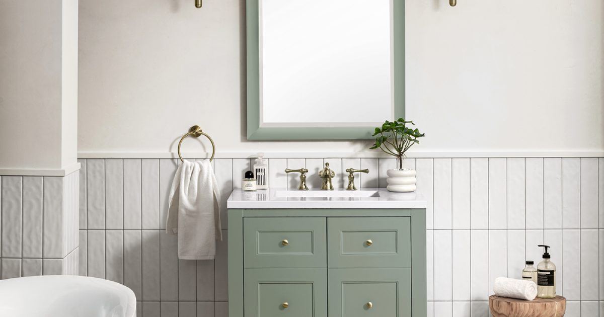 Breckenridge 30 Inch Bathroom Vanity Cabinet - Anve Kitchen And Bath