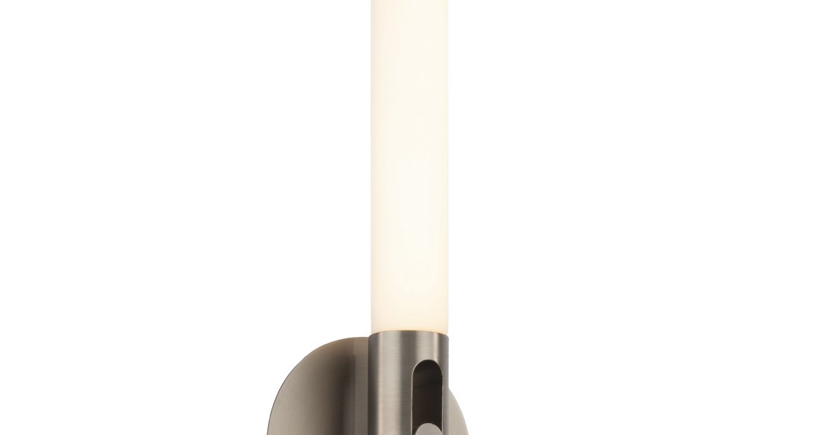Clare Bathroom Vanity Sconce 16" in Brushed Nickel - Anve Kitchen And Bath