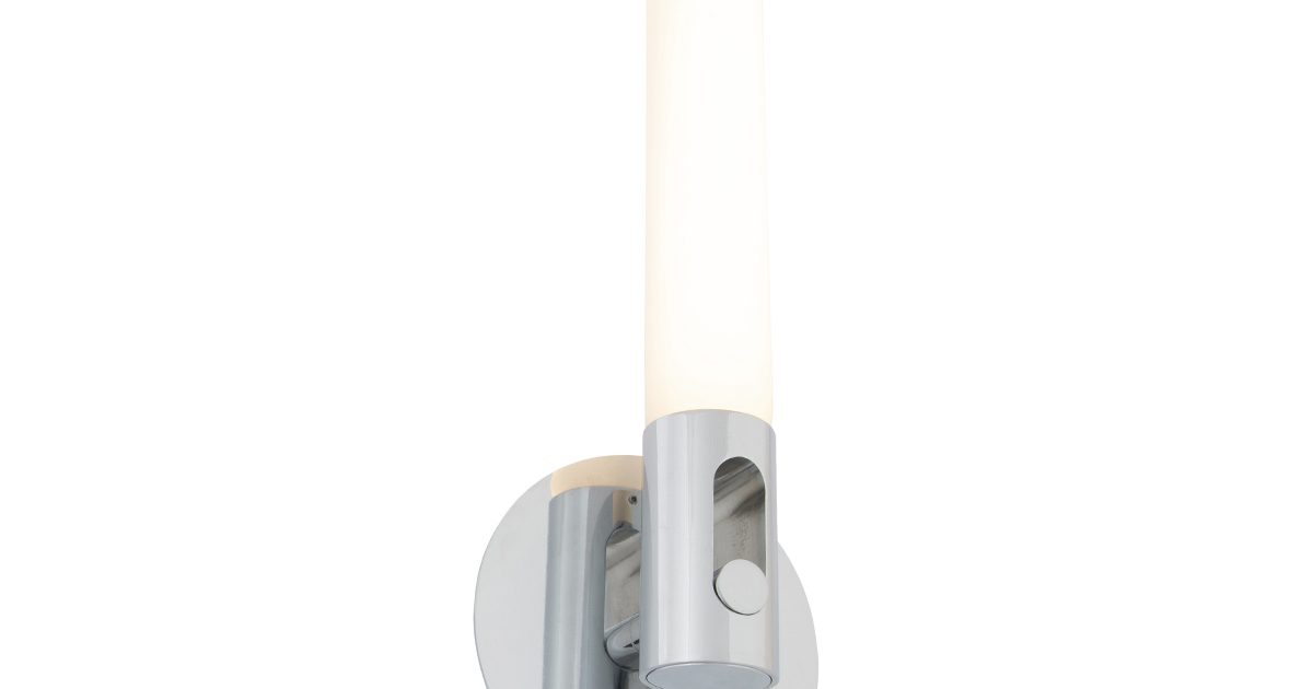 Clare Bathroom Vanity Sconce 16" in Chrome - Anve Kitchen And Bath