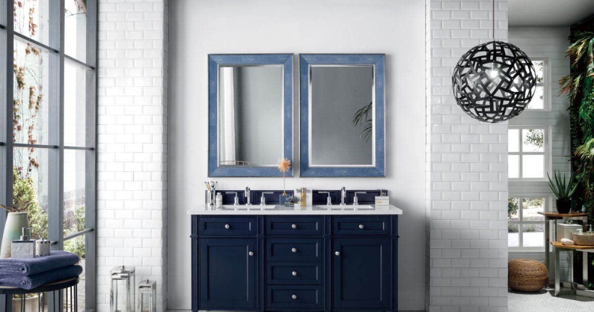 Brittany 60 inch Bathroom Vanity Cabinet - Anve Kitchen And Bath