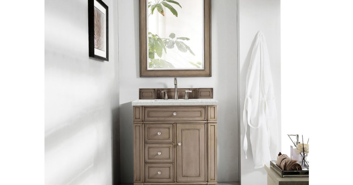 Bristol 30 inch Bathroom Vanity Cabinet - Anve Kitchen And Bath