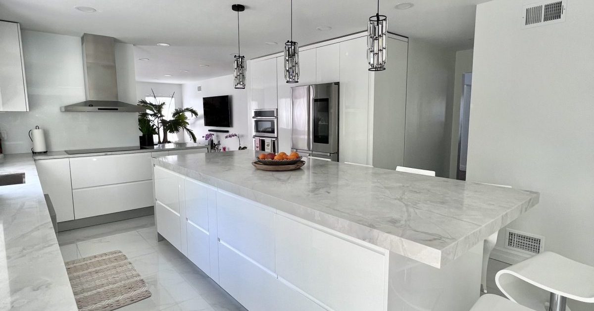 ANVE Custom Ultra Modern Kitchen - Anve Kitchen And Bath