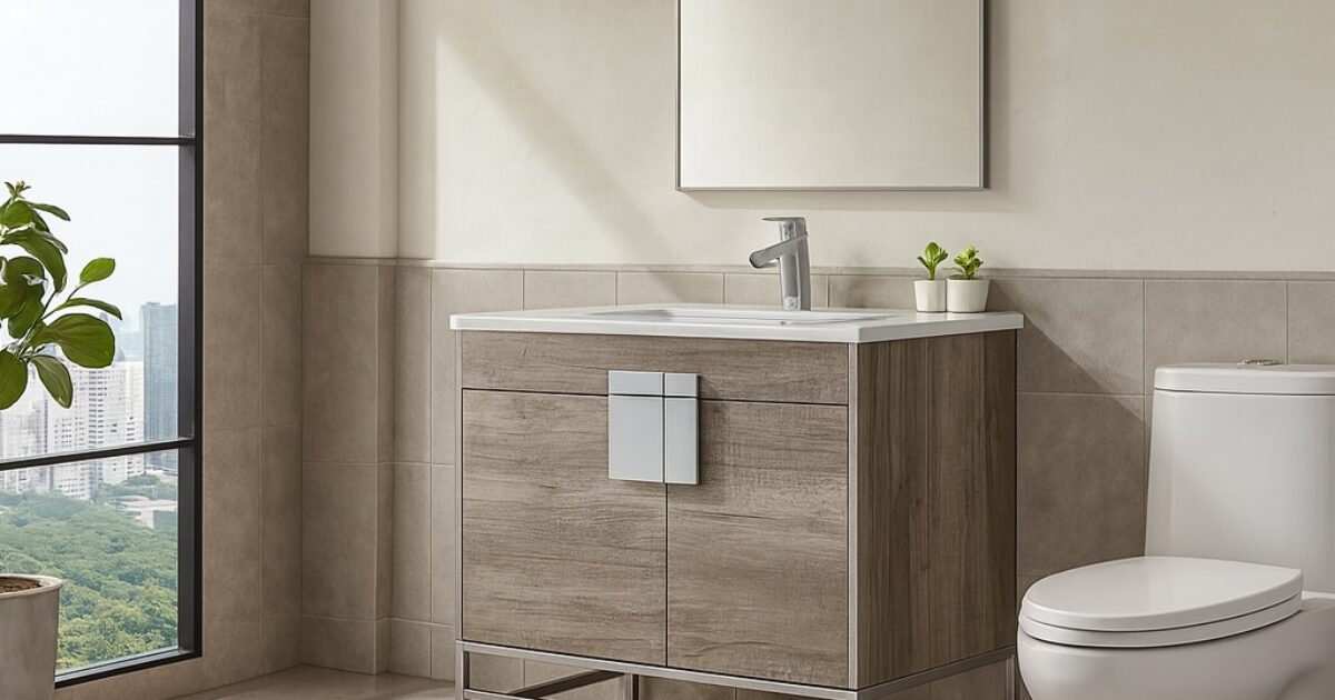 Shawbridge 36 inch Modern Bathroom Vanity - Anve Kitchen And Bath