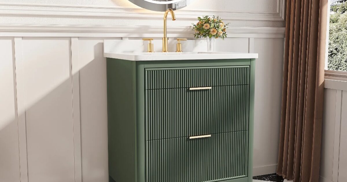 Lacquer Finish Bathroom Vanities – Sleek & Durable Style