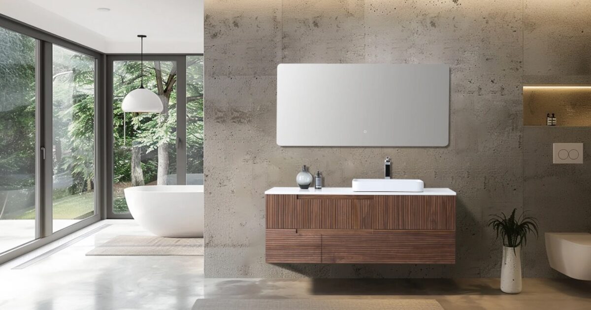 Slatted vs. Strip Front Bath Vanities – Differences & Design Guide