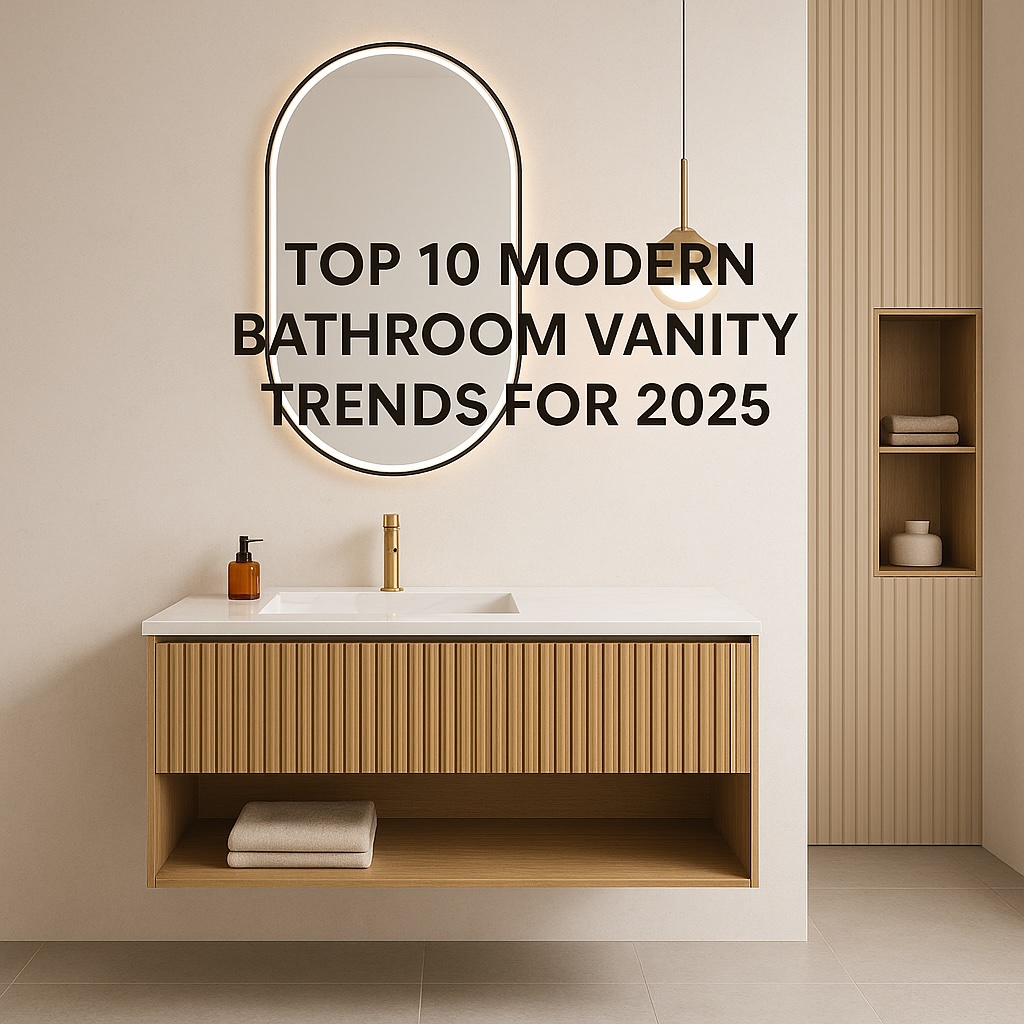 Modern Bathroom Vanity Trends for 2025 | Anve Kitchen & Bath