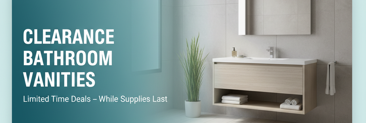 Clearance Bathroom Vanities | Discount Prices | ANVE