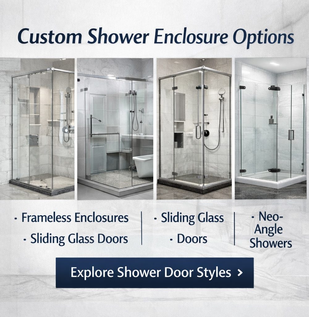 Custom Shower Enclosures & Glass Shower Doors