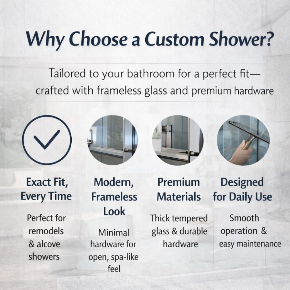 Custom Shower Enclosures & Glass Shower Doors