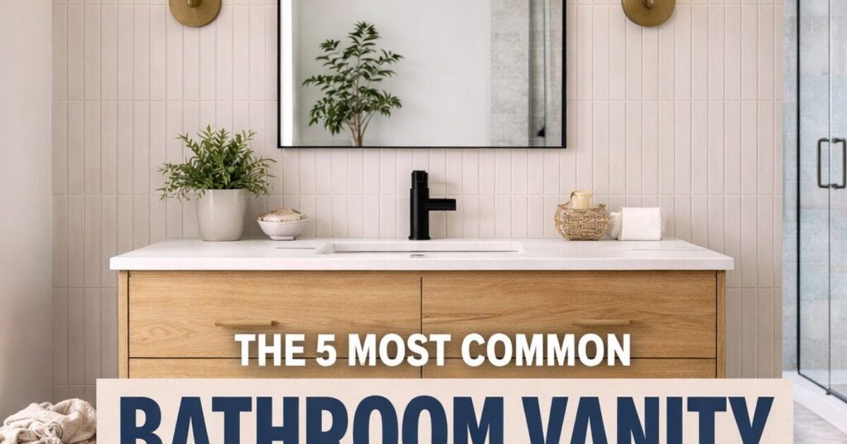 The 5 Most Common Bathroom Vanity Mistakes