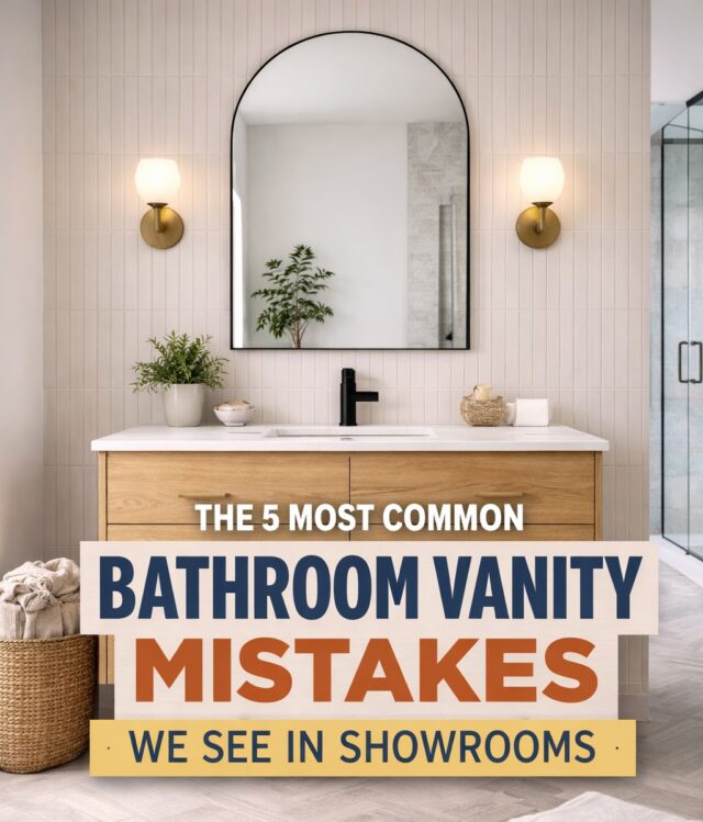 The 5 Most Common Bathroom Vanity Mistakes